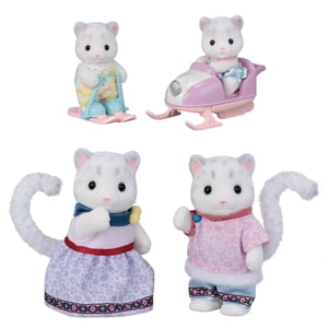 Familia Leopardo De Las Nieves Sylvanian Families
