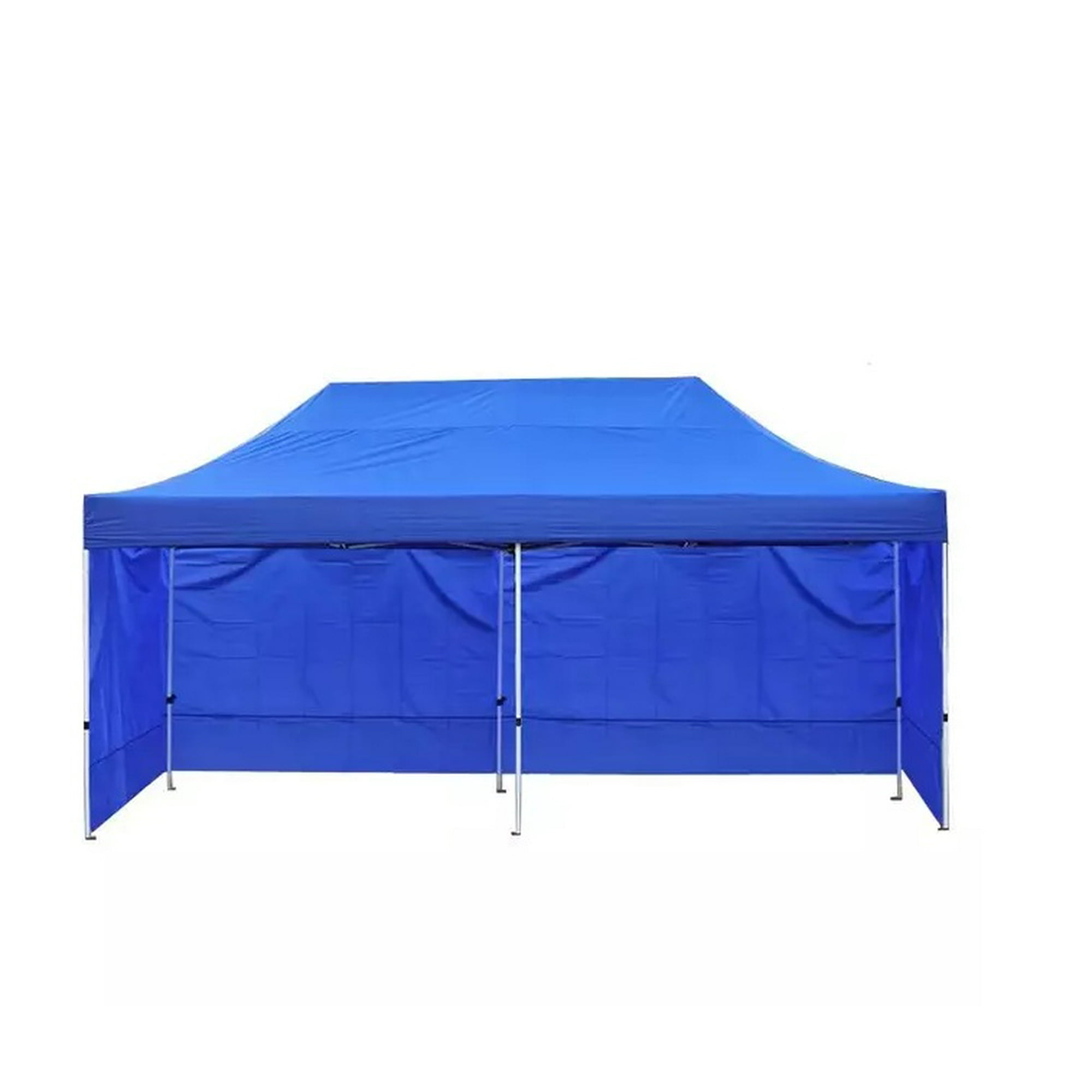Toldo Plegable 3x6 Lona Impermeable Con Laterales Azul UV | Lider