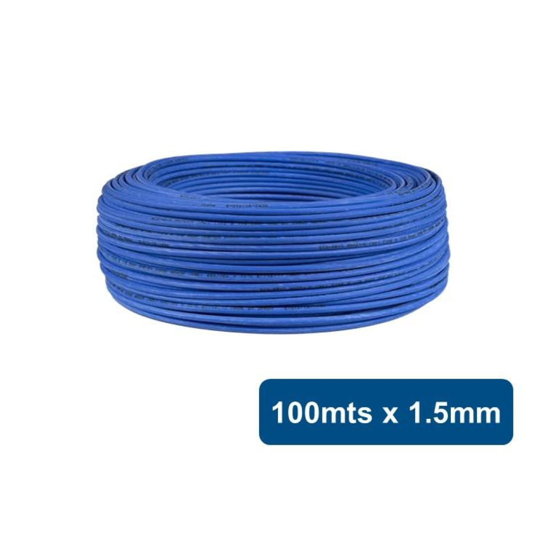 Cable EVA H07Z1-K 100mts 1.5mm Azul | Lider