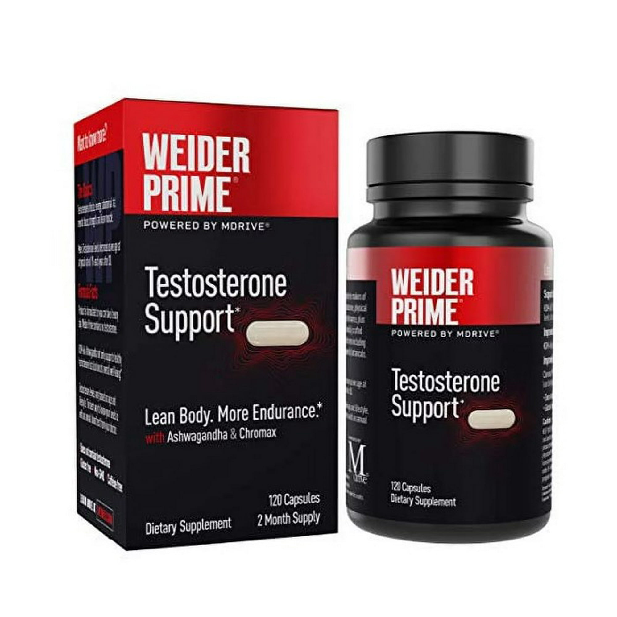 Weider Prime M Drive Aumento De Testosterona 120 Caps | Lider