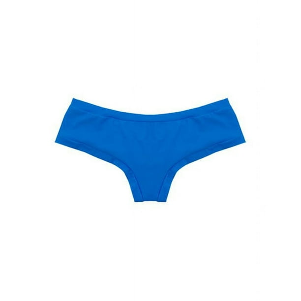 Bikini Calzón Hot Pant Tanga Azul S | Lider