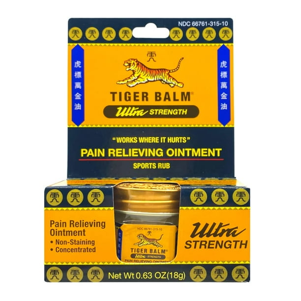 Pomada analgésica Tiger Balm Ultra Strength 18.7 ml x2 | Lider