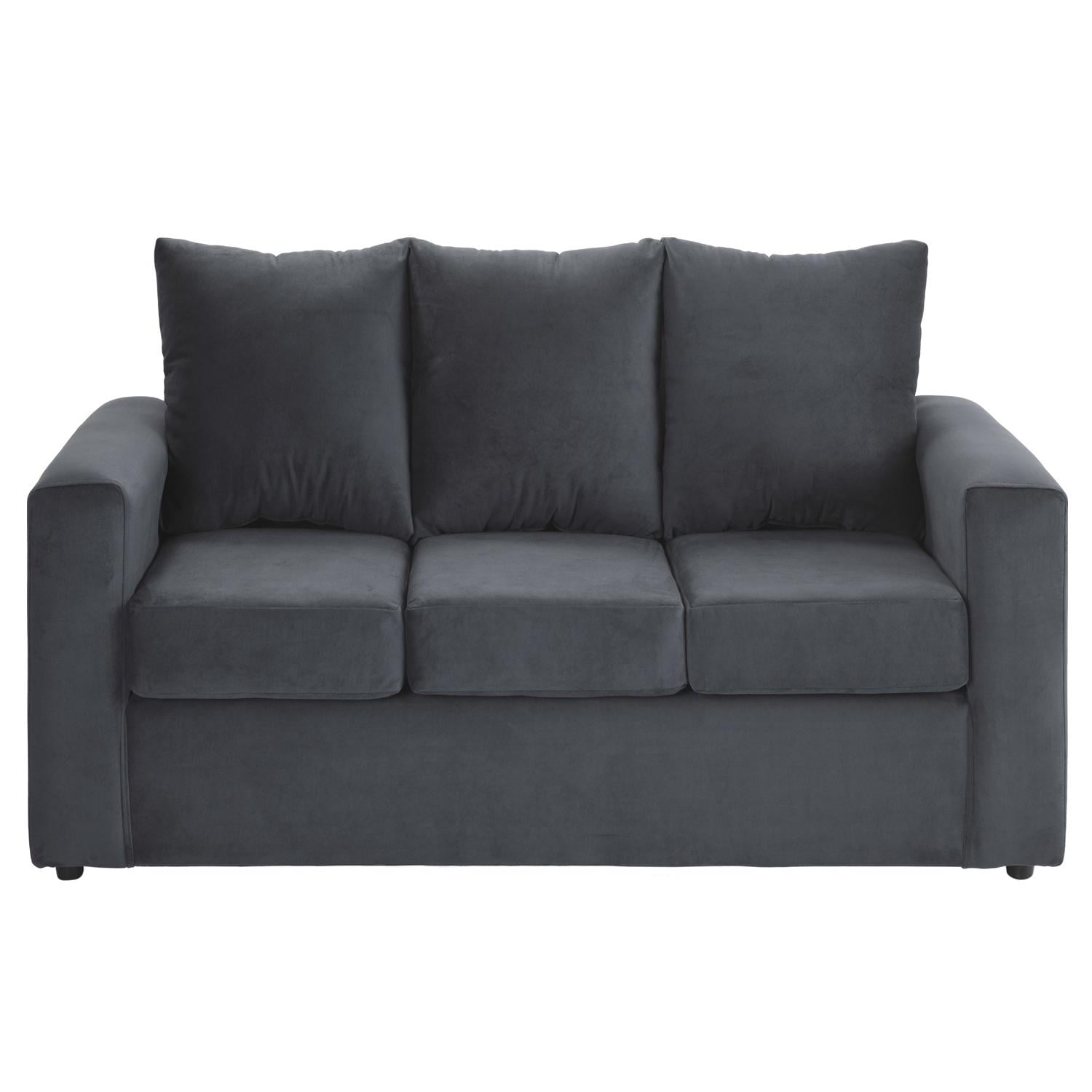 Sofa Kendy 3C Felpa 30 Gris | Lider