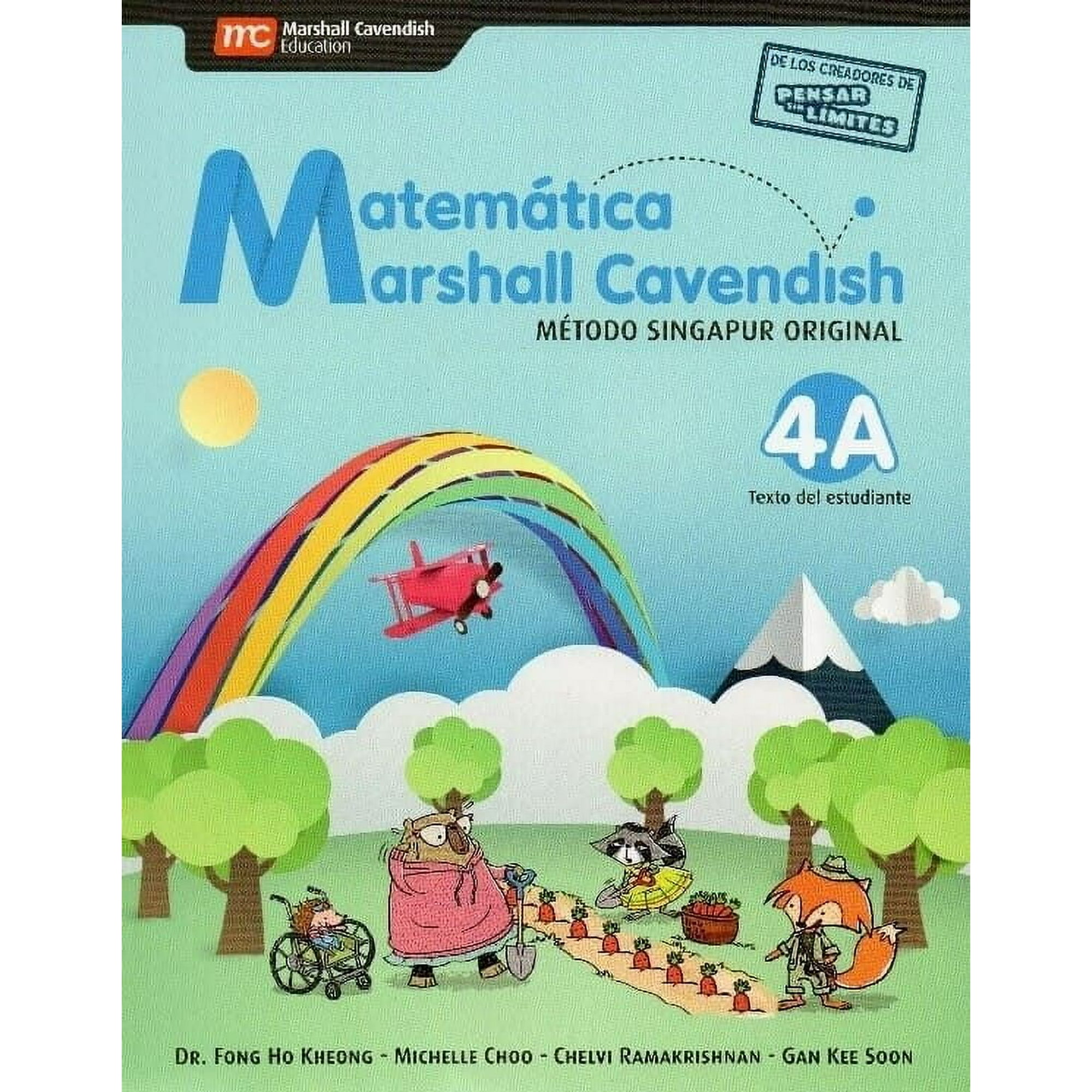 MATEMATICA MARSHALL CAVENDISH 4 BÁSICO (TOMOS 4A, 4B, 4C Y 4 | Lider