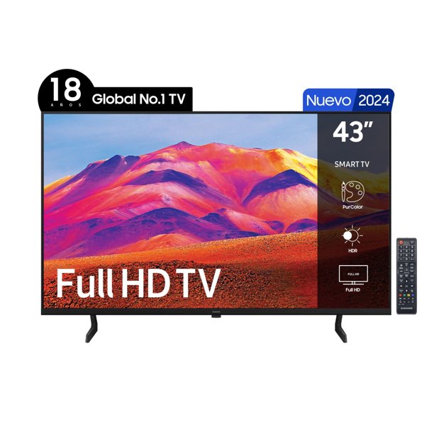 Televisor 43" LED Full HD UN43T5203AGXZS Smart TV Samsung | Lider