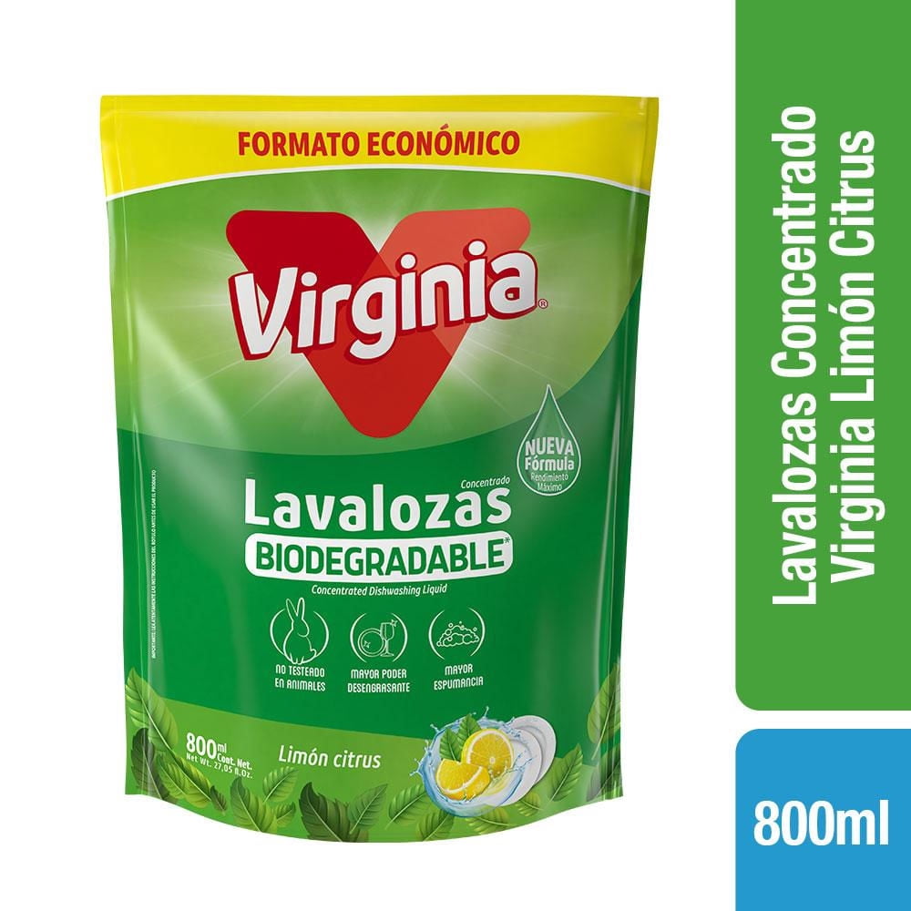 Lavalozas Líquido Concentrado Limón Citrus Doypack, 800 ml | Lider