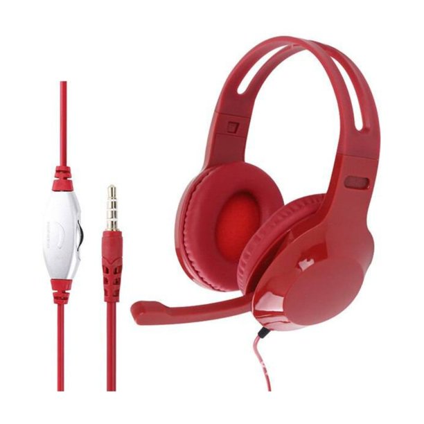 Audífonos Gamer Alta Precisión Micrófono Rojo | Lider