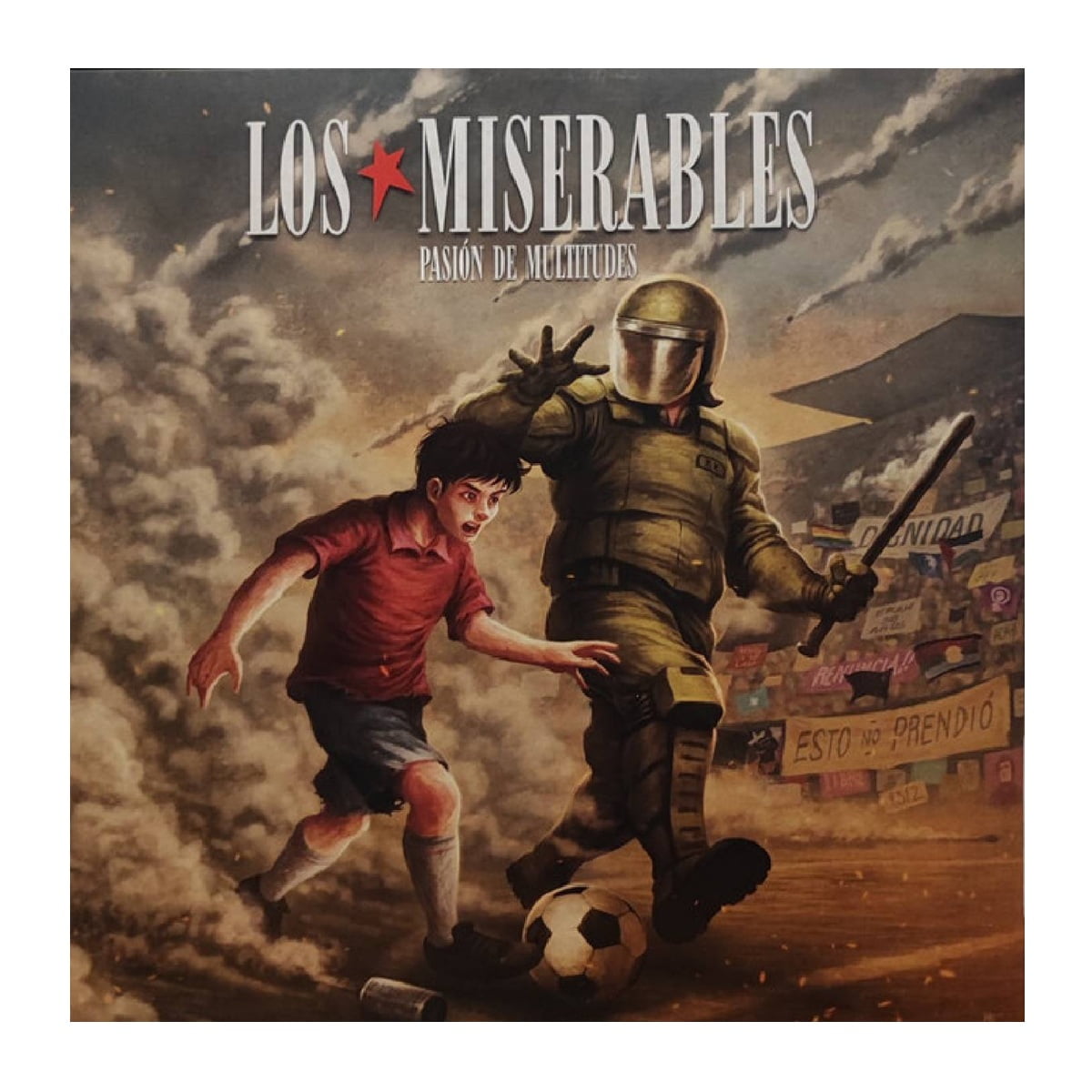 Vinilo los miserables/ pasion de multitudes 2lp | Lider