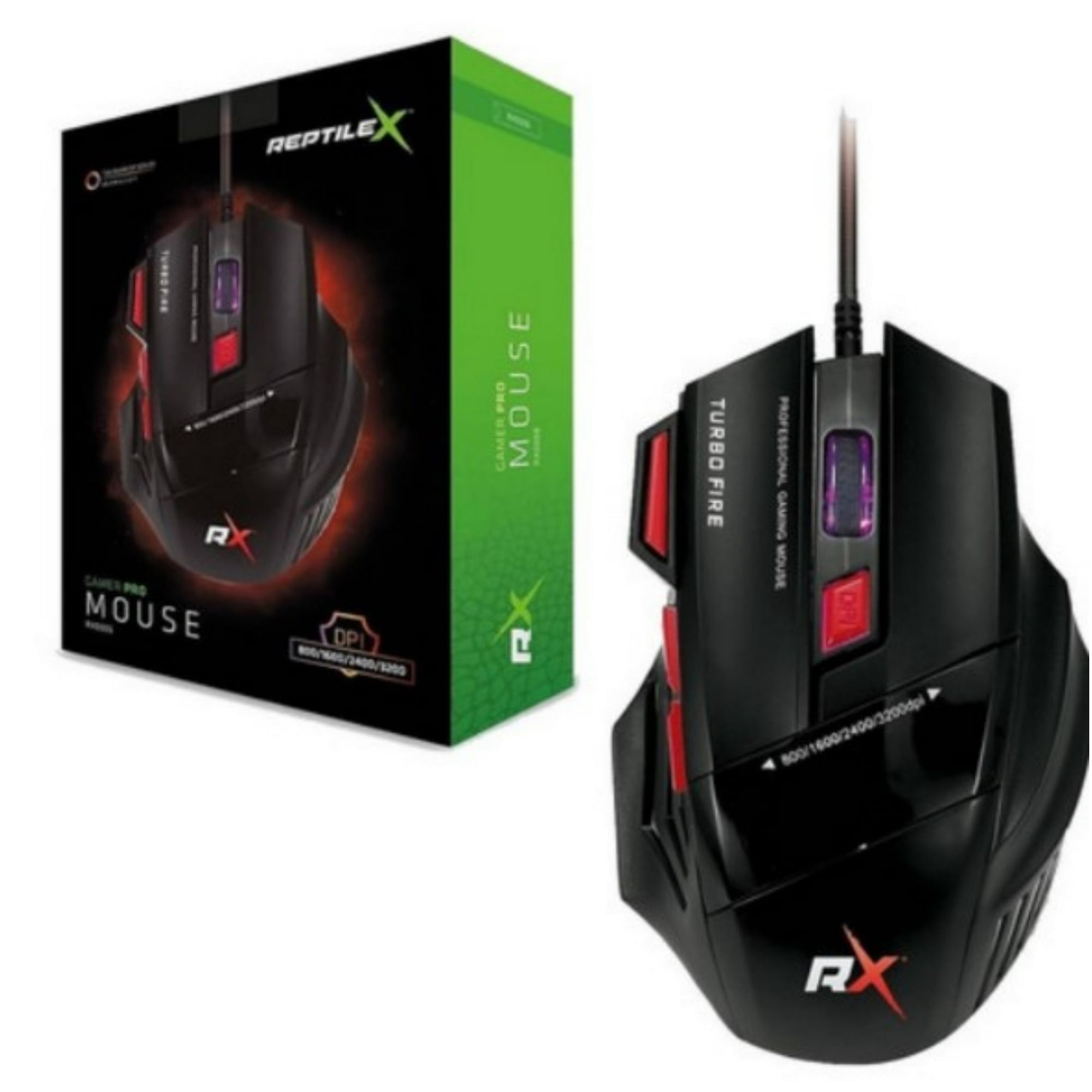 Mouse gaming 7 botones con luz led | Lider