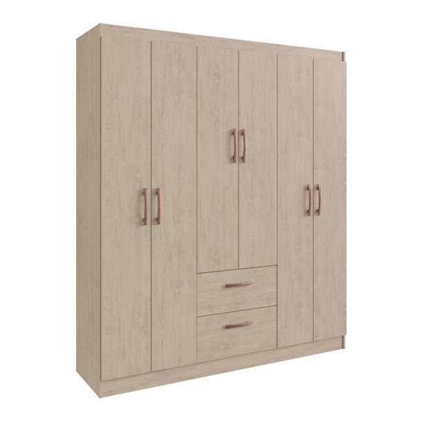 Clóset Madrid 6 Puertas 2 Cajones Mdp Fendy Arena | Lider