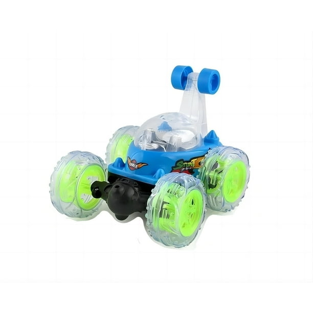 Auto Loco Crazy Car Luces Sonido Control Remoto Acrobatico | Lider