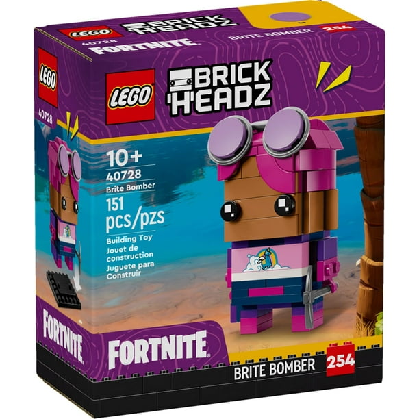 Set de construcción LEGO Fortnite Brickheadz Brite Bomber 40728 | Lider