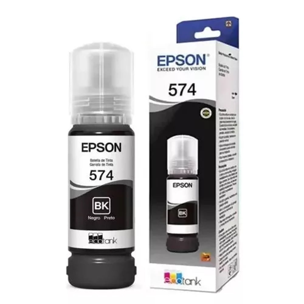 Botella de Tinta Original Epson T574120-AL Negro | Lider