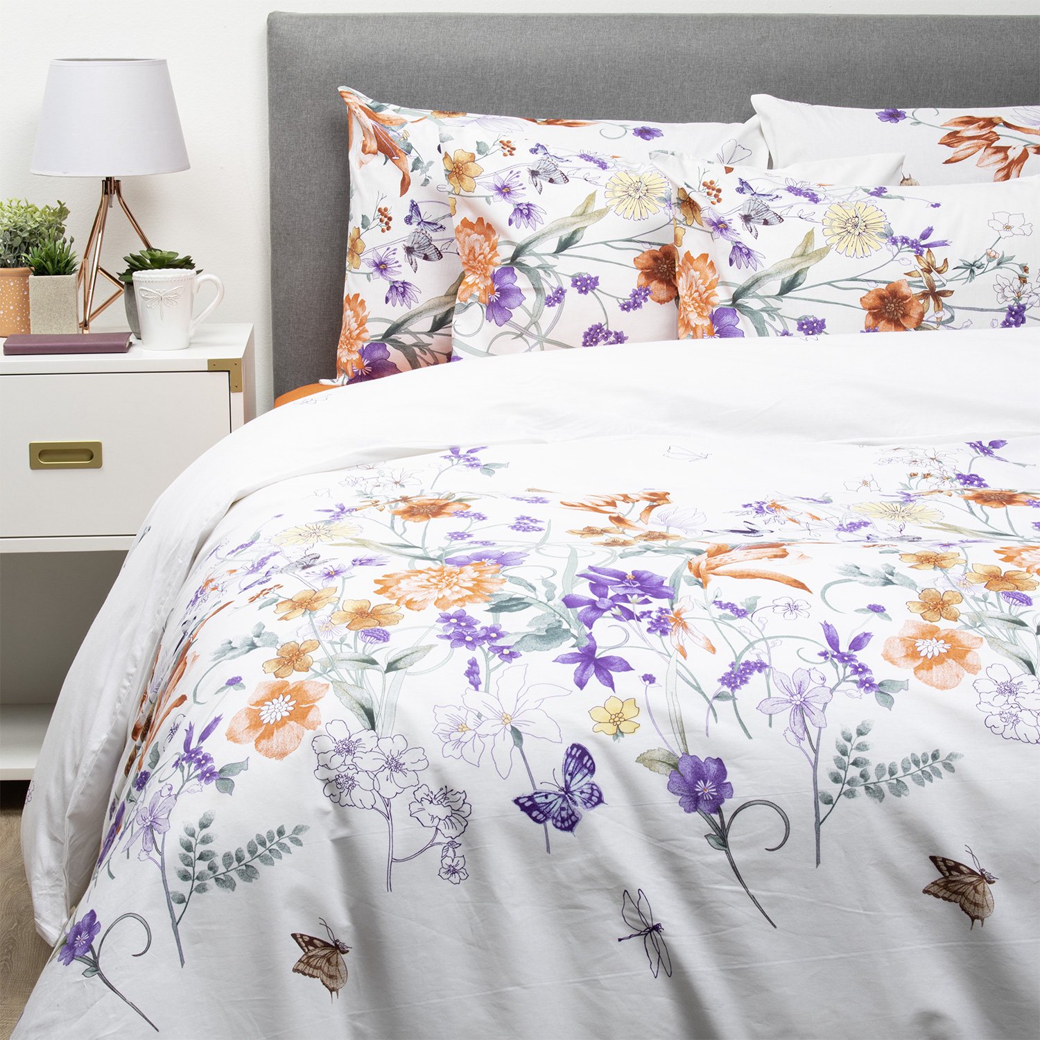 Set con funda de plumón Autumn 1.5 plazas | Lider