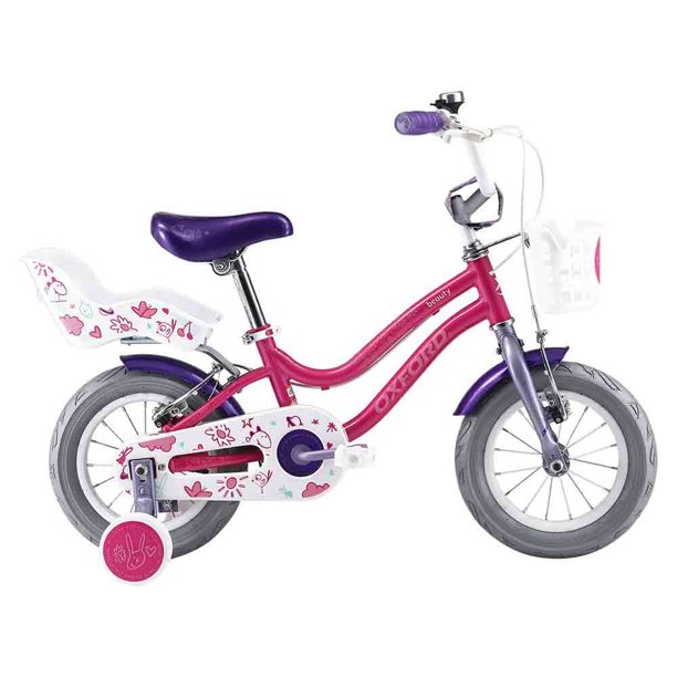 Bicicleta Infantil Beauty Aro 12 Fucsia/Lila | Lider