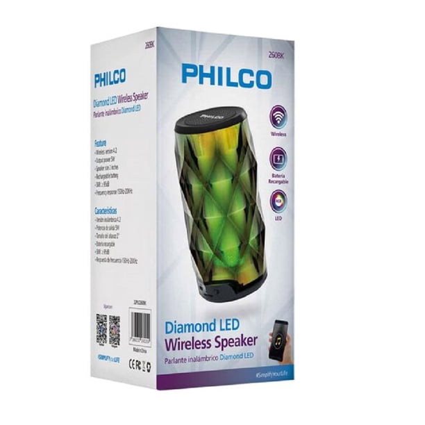Parlante Diamond Rgb Bluetooth / 260Bk | Lider
