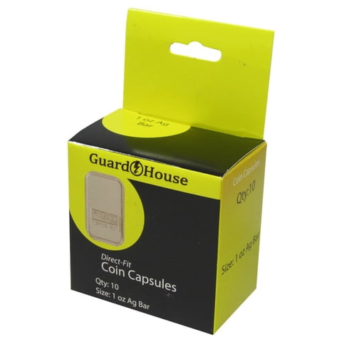 Cápsulas Para Monedas Guardhouse Direct-Fit Para Barras De