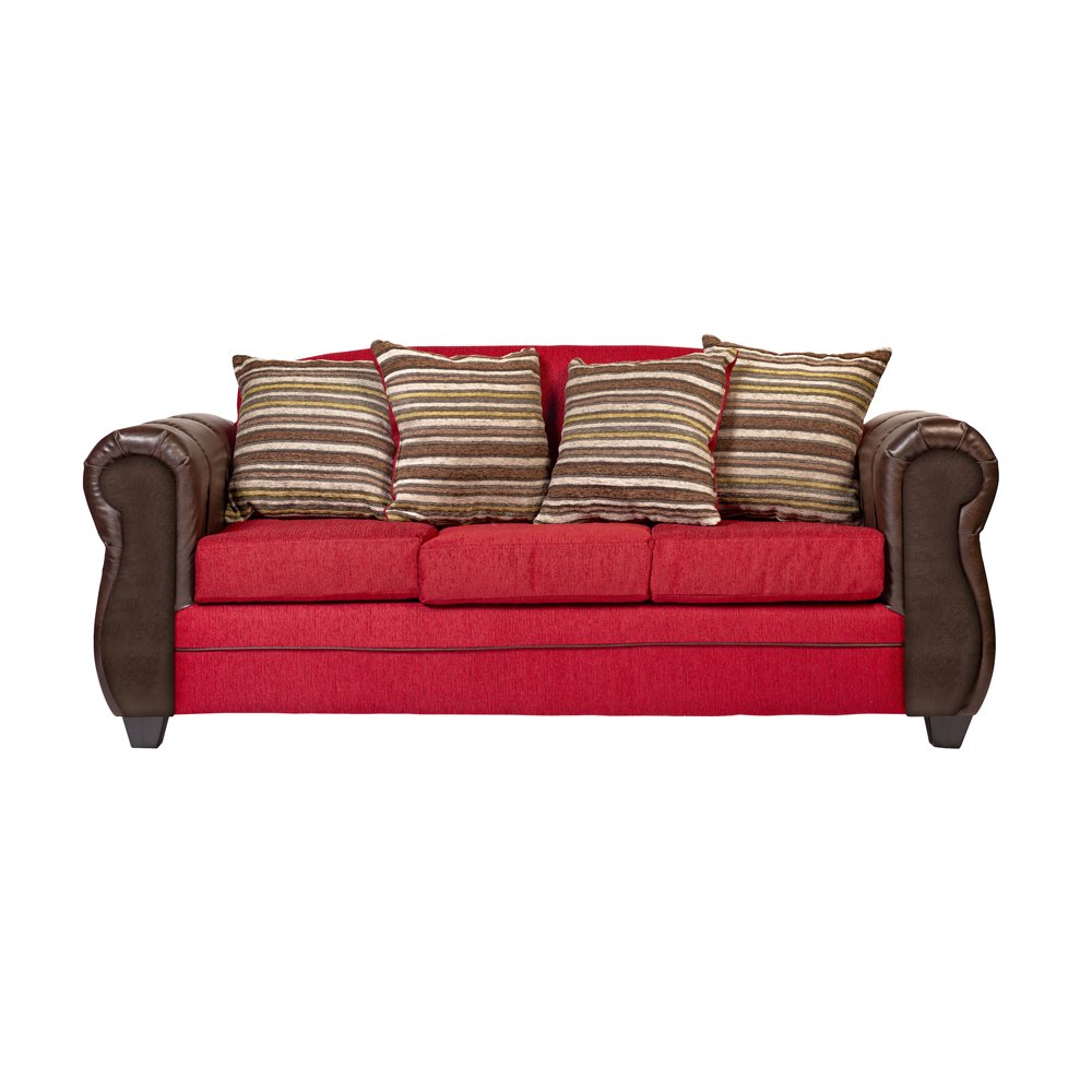 Sofá Sevilla 3C Rojo | Lider