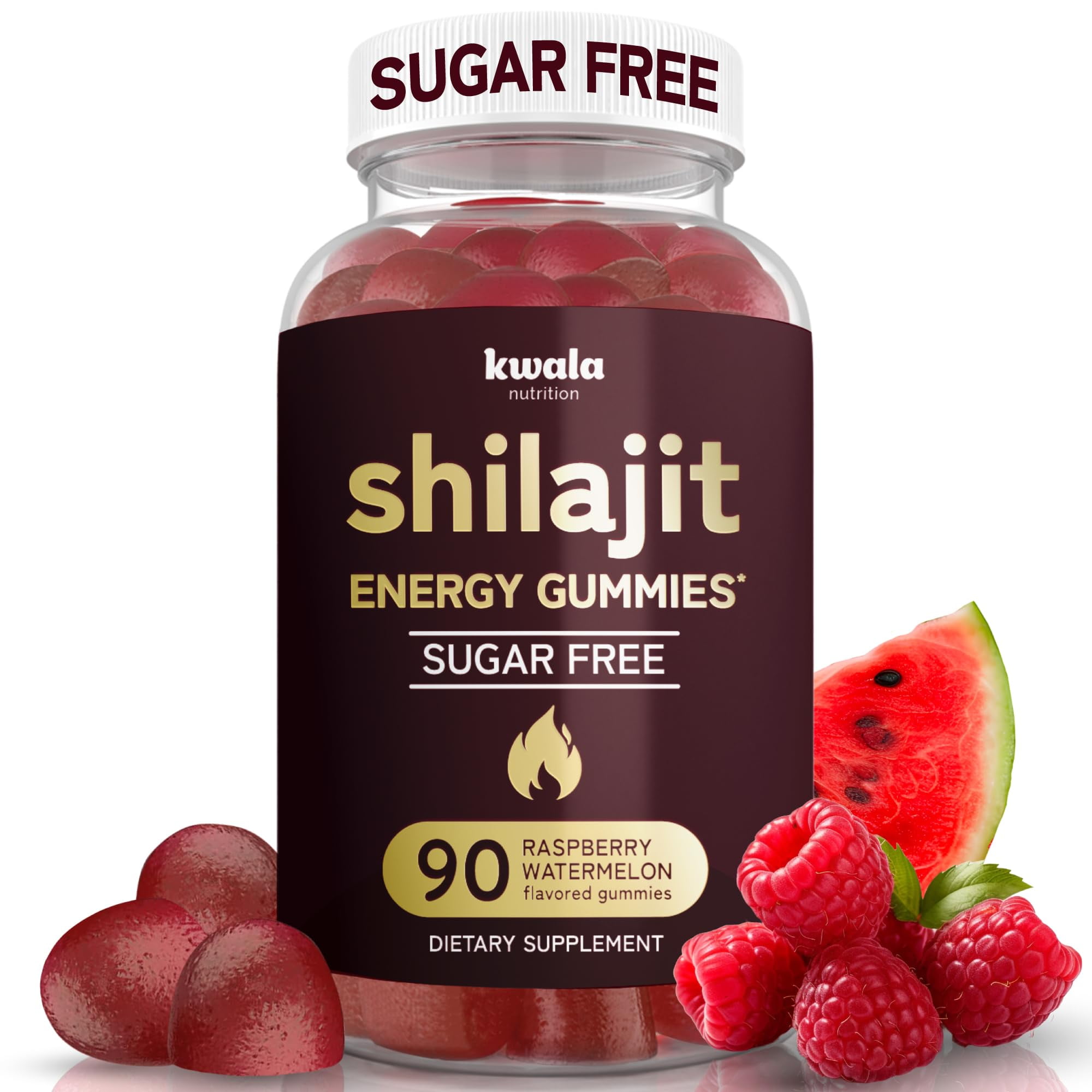 Gomitas Shilajit Supplement Kwala Nutrition, 1500 mg, 90 unidades | Lider