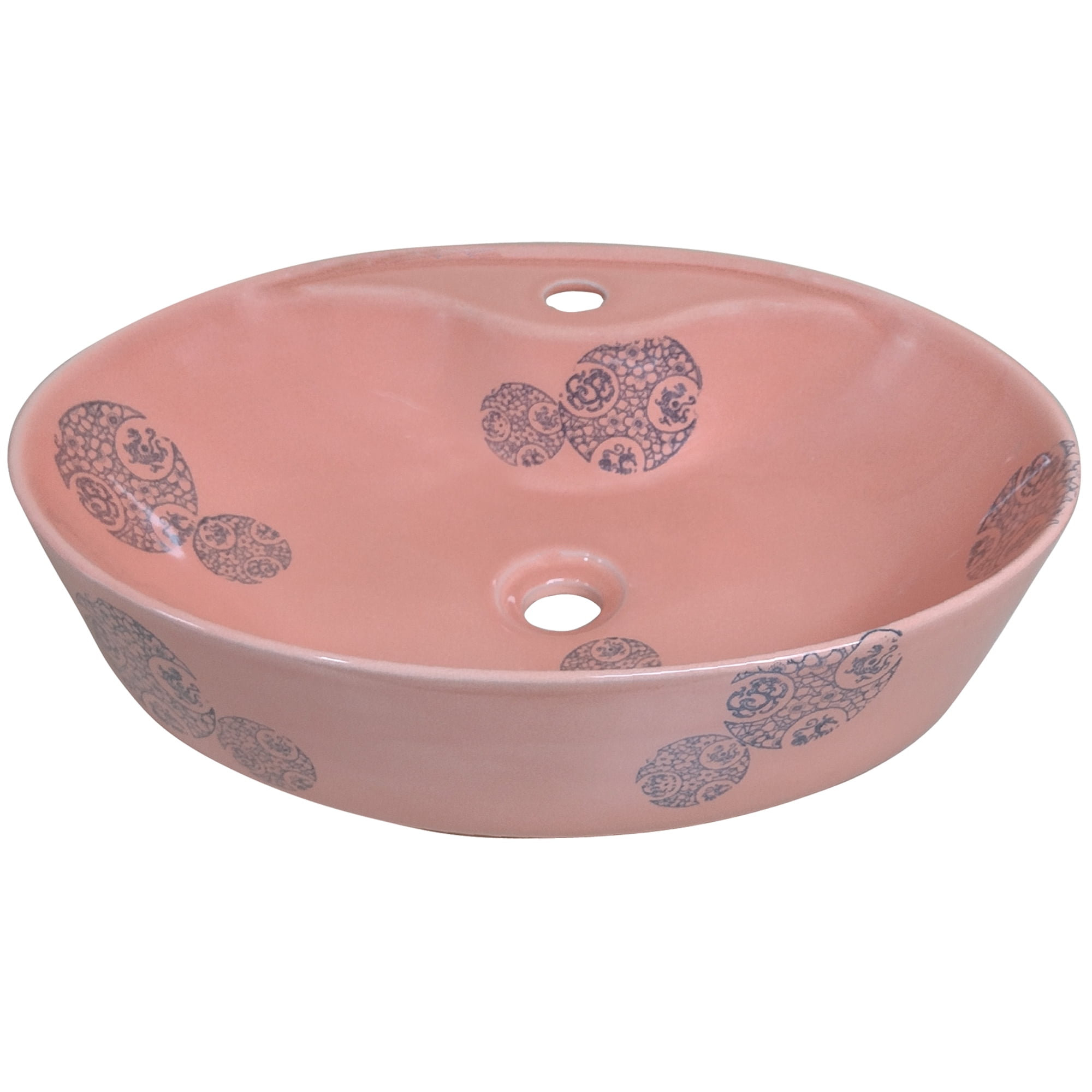 Lavamanos sobreponer ovalado rosa 56x41x15 cm | Lider