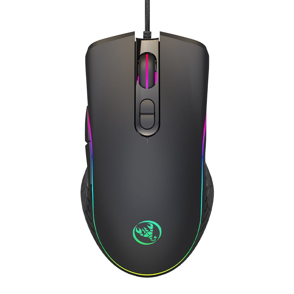 Mouse Gamer Fancy Tech A867, 7 Botones, 6.400 dpi, full RGB | Lider