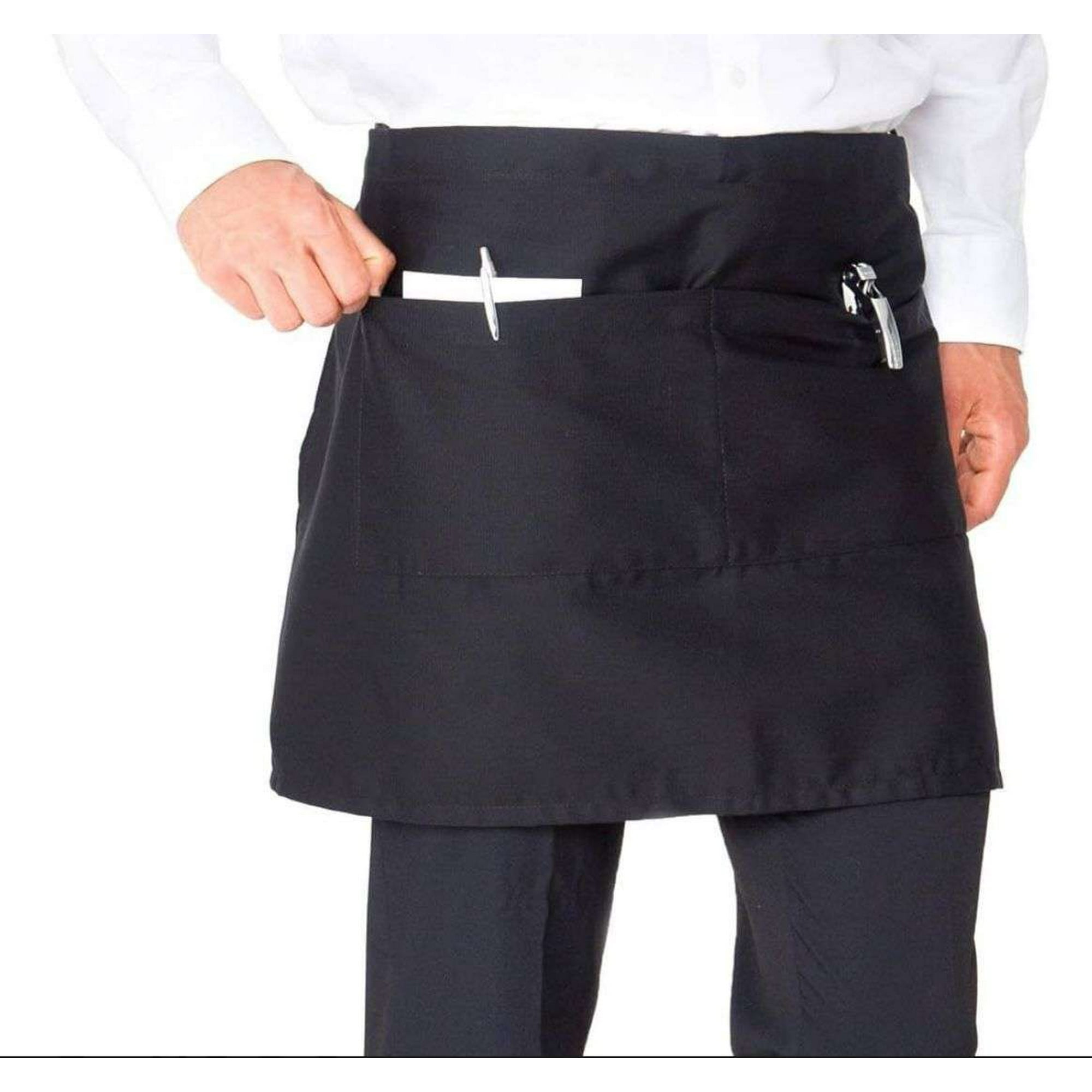 Mandil Delantal Corto Clasico Cocina Mesero Pintor 60x22cm | Lider