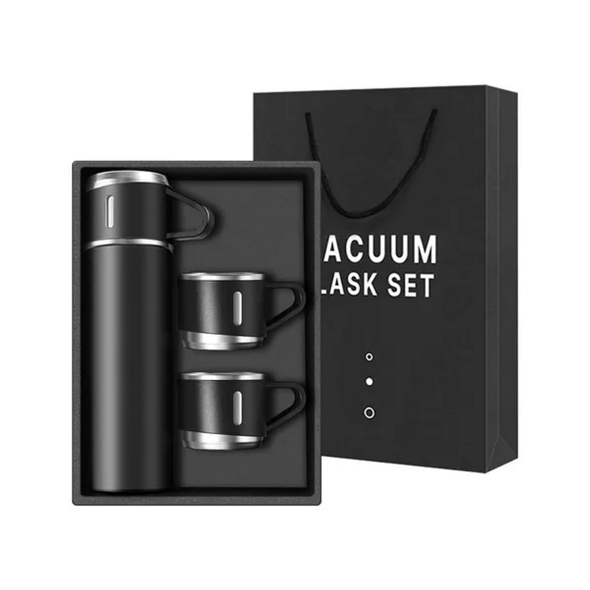 Set Termo Caliente Frio Termo Acero Inox Mas 3 Tazas 500 Ml | Lider