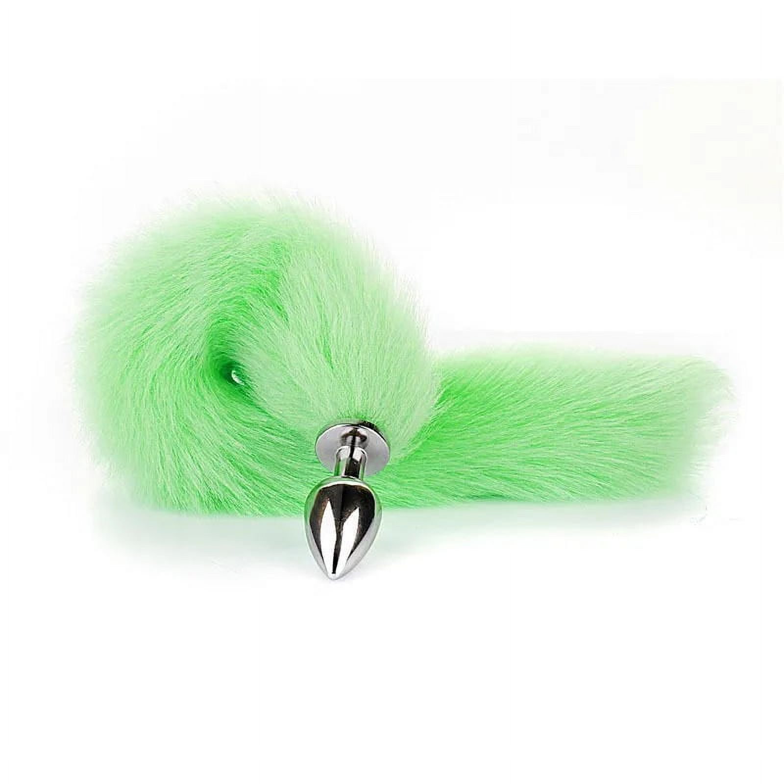 Sex Toys for Woman Cosplay Fox Mask Tail Anal Plug Metal Anus Butt Plug ...