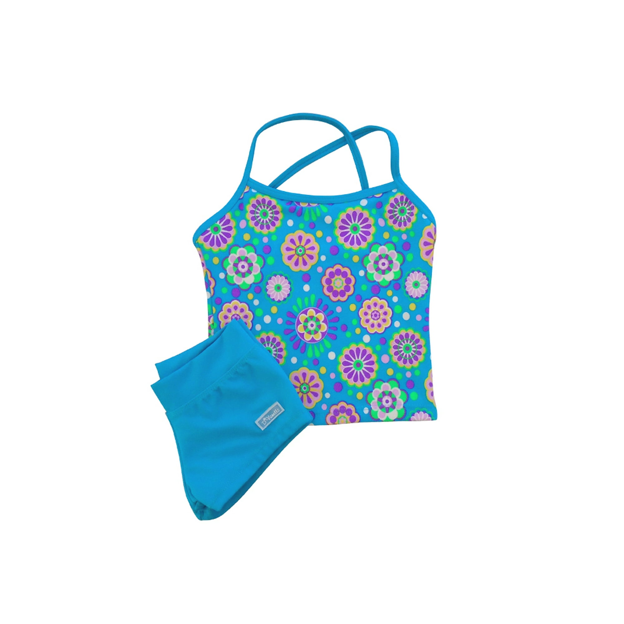 Tankini Mandalas Azul - 24 a 36M Lycra | Lider