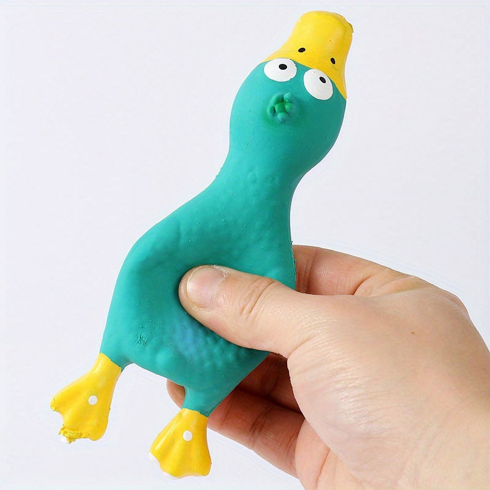 Interactive Dog Chew Toy: 1pc Squeaky Chicken Stuffed with Cotton for ...