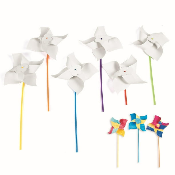 Set Molinetes Fun Express Jumbo Blanco con Asas 24 Piezas | Lider