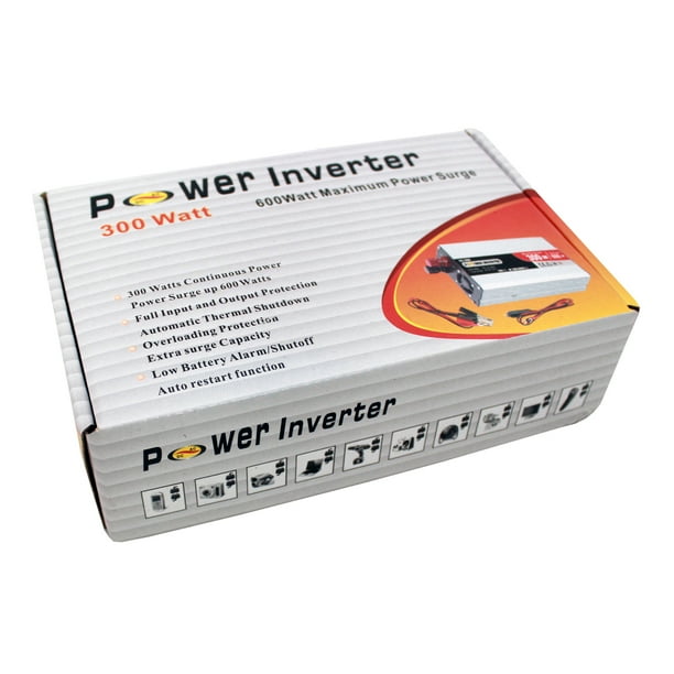 INVERSOR DE VOLTAJE 12V/220V, 300W HI-300 | Lider