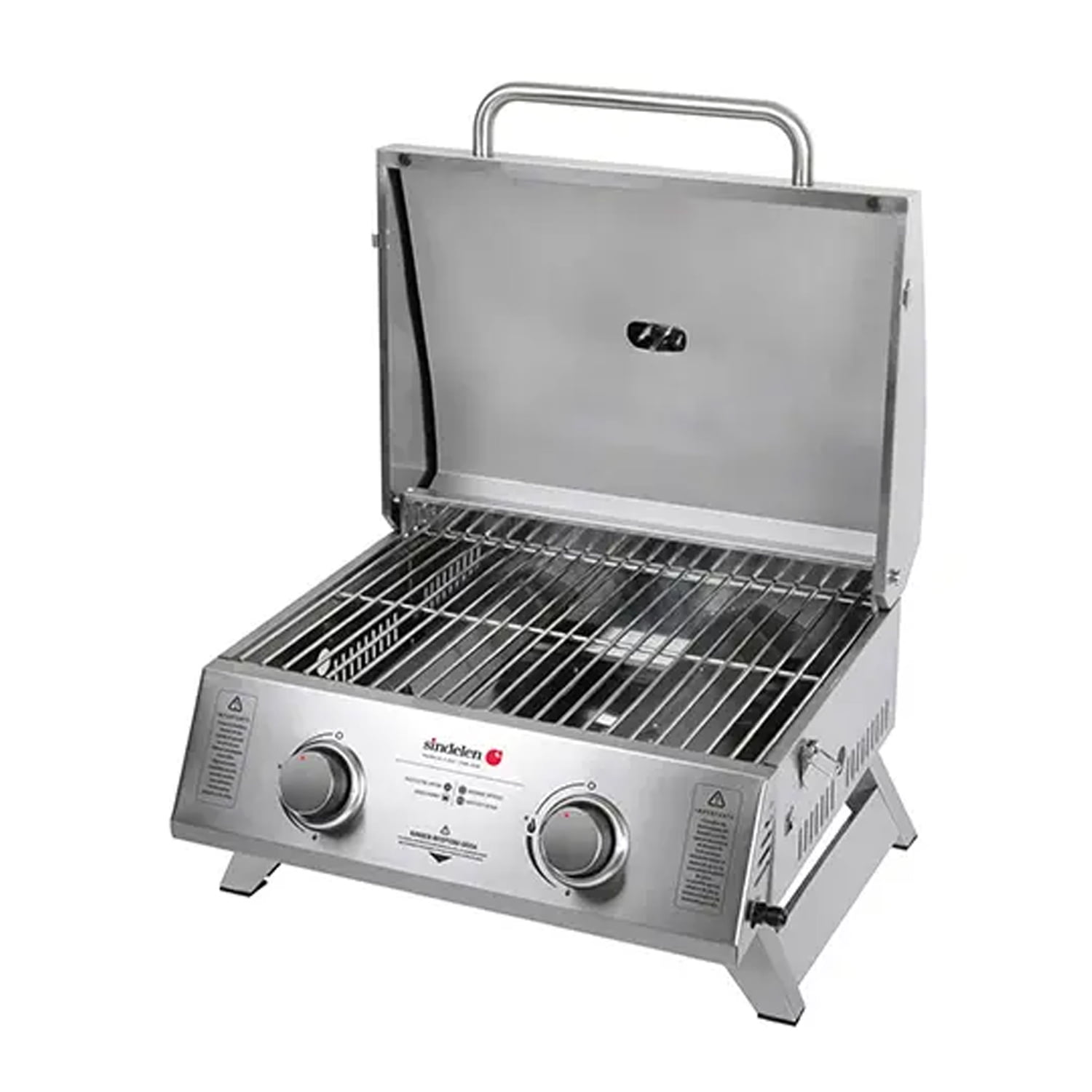 Parrilla A Gas 2 Quemadores Con Plancha Pgm-2qin | Lider