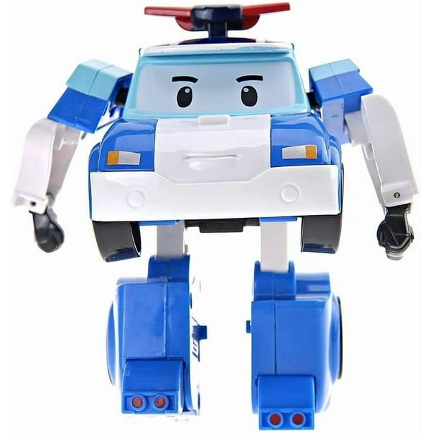 Robot de Transformación Robocar Poli Poly 4 Figura de Acción ...