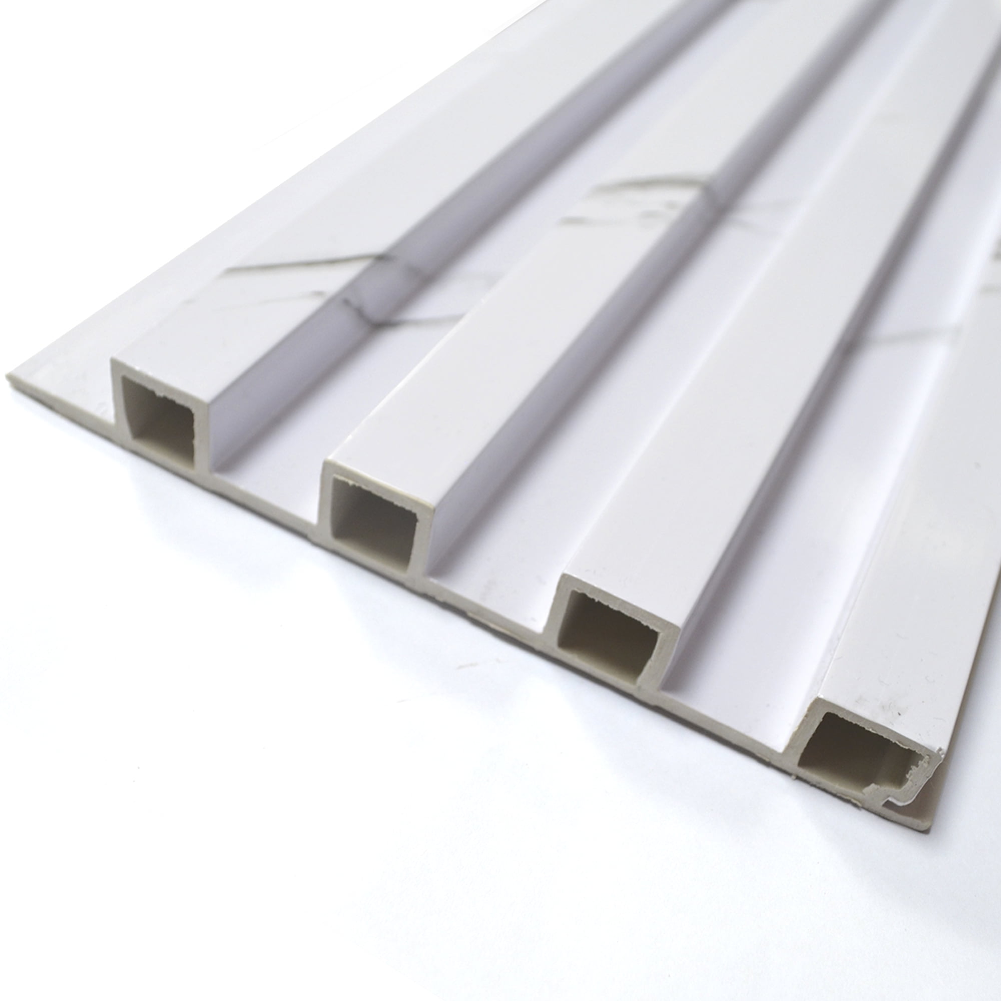 Wpc Wall Panel 16 Pcs Blanco | Lider