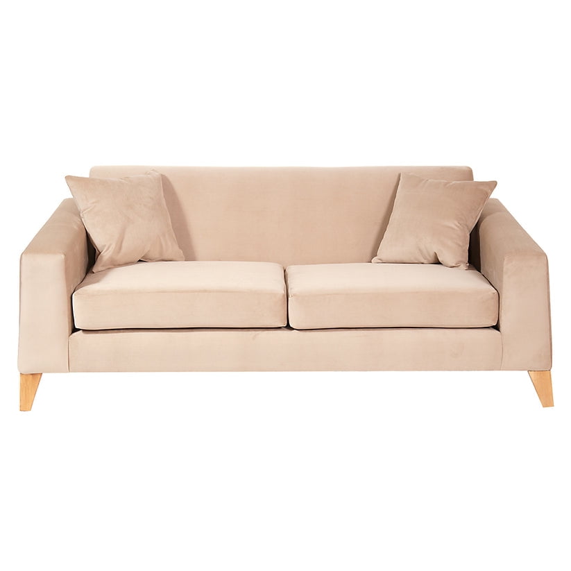 Sofá Finland 3C Felpa Beige | Lider