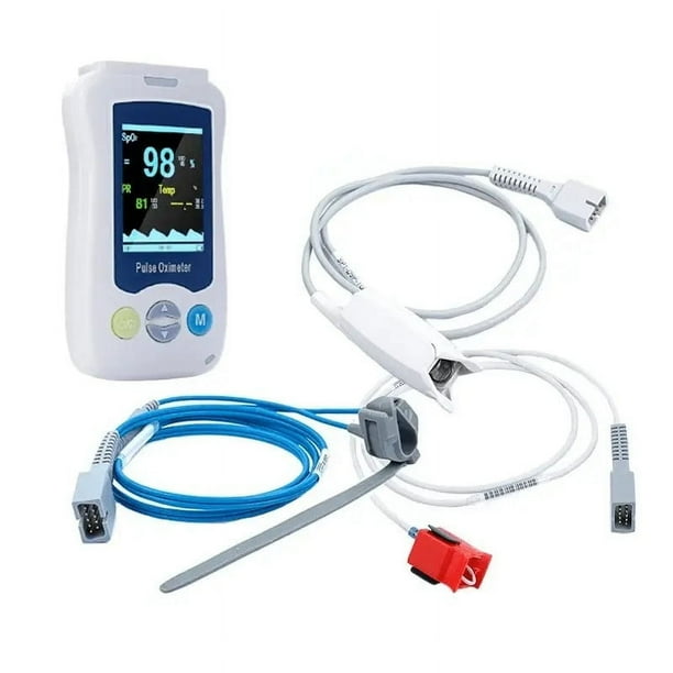 Oximetro de mano MX2 + sensor adulto, pediatrico y neonatal MX2 | Lider