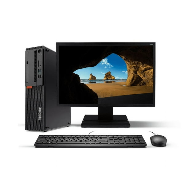 COMBO MONITOR + PC Desktop Lenovo ThinkCentre M715s SFF (AMD RYZEN 3 ...
