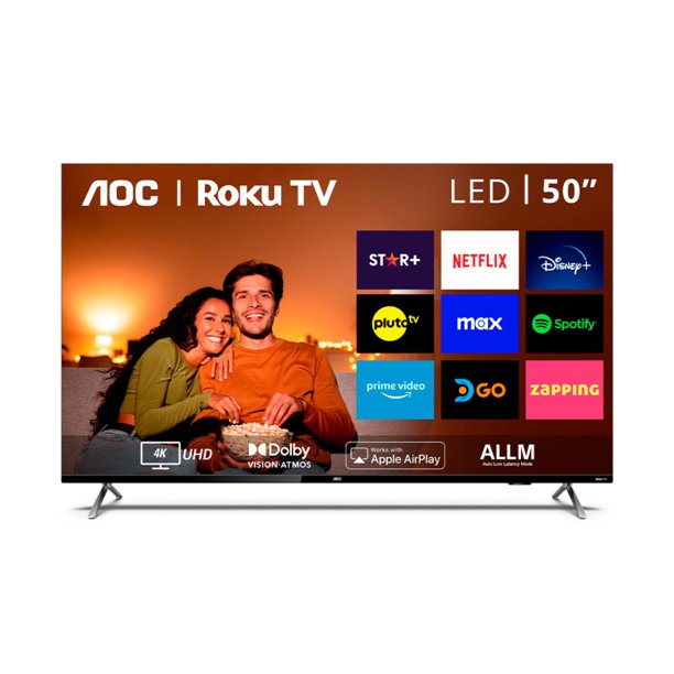 Televisor 50" LED 4K UHD 50U6125 Smart TV AOC | Lider