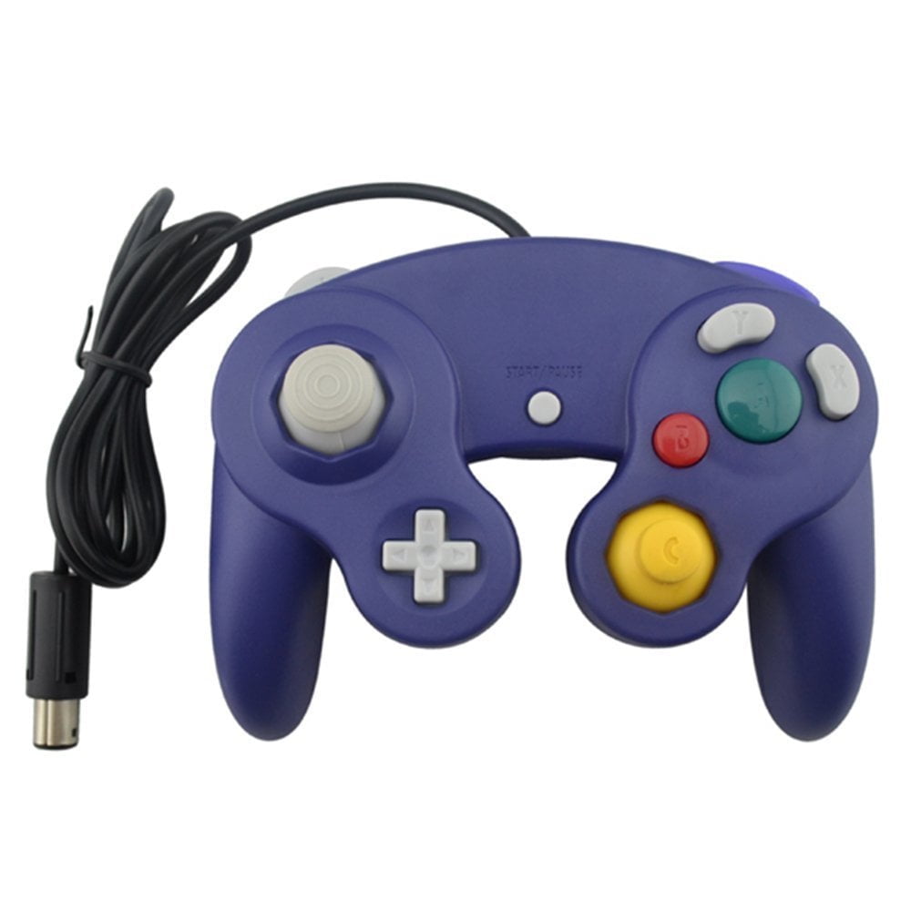 Mando Genérico Compatible con Nintendo Gamecube Morado | Lider