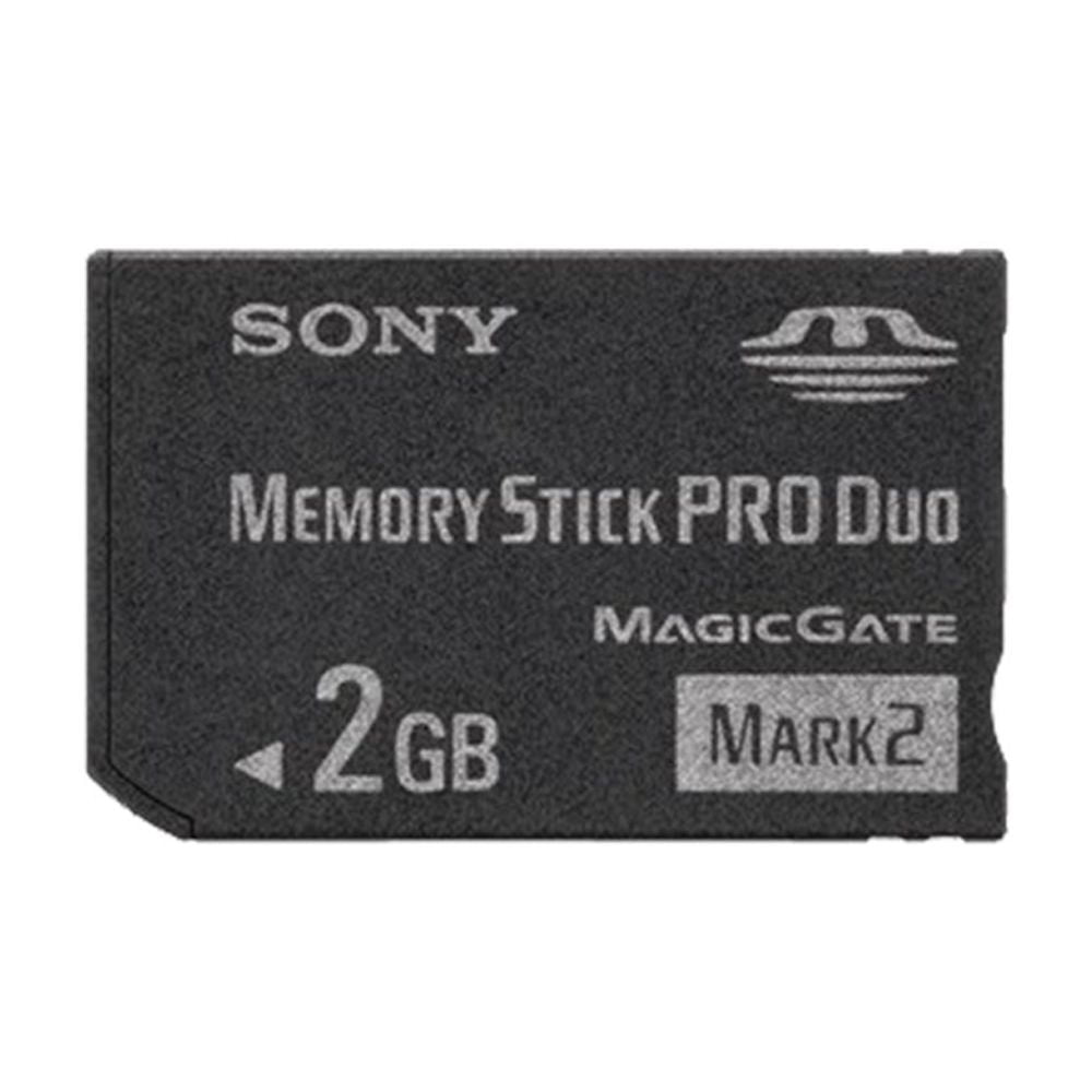 Memory Stick PRO Duo Sony de 2 GB para Handycam, Cyber-shot y PSP | Lider