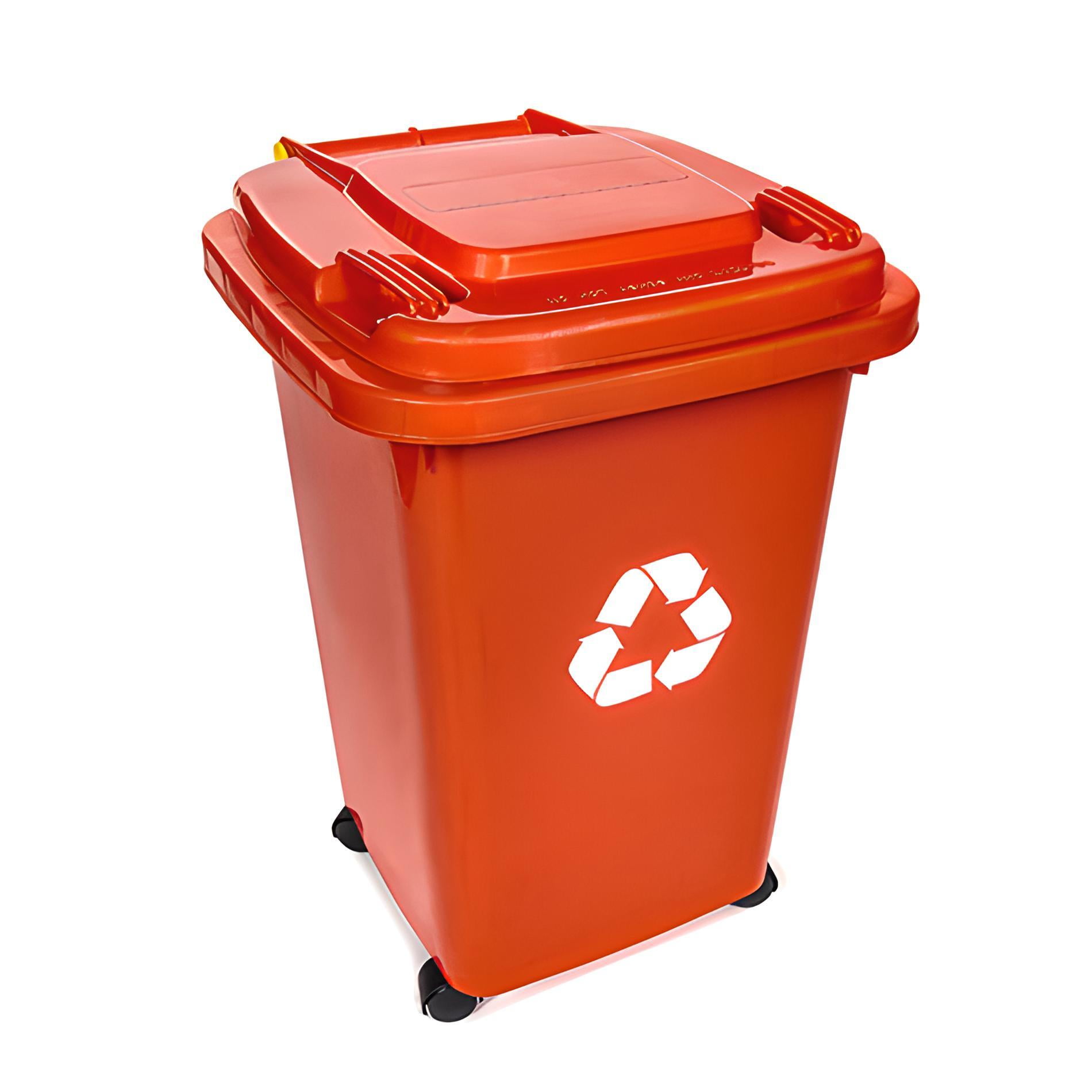 Basurero de 30 Litros - Rojo | Lider