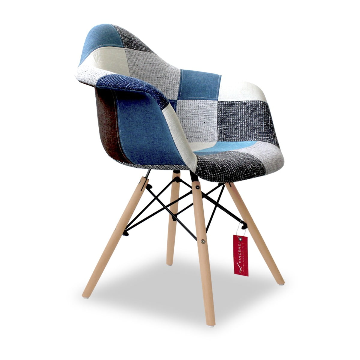 Silla Poltrona Eames Patchwork Calgary | Lider