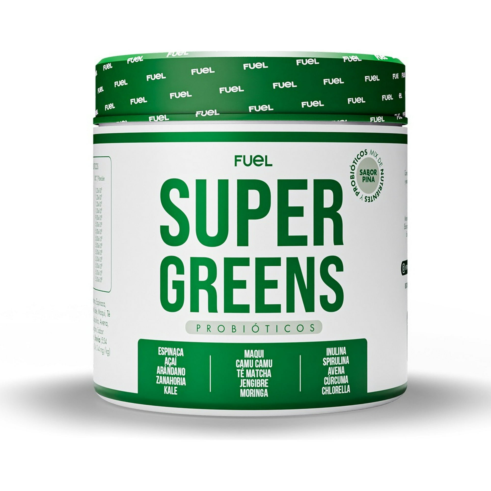 Fuel Nutrition Supergreen Detox Polvo Piña 30 Porciones | Lider