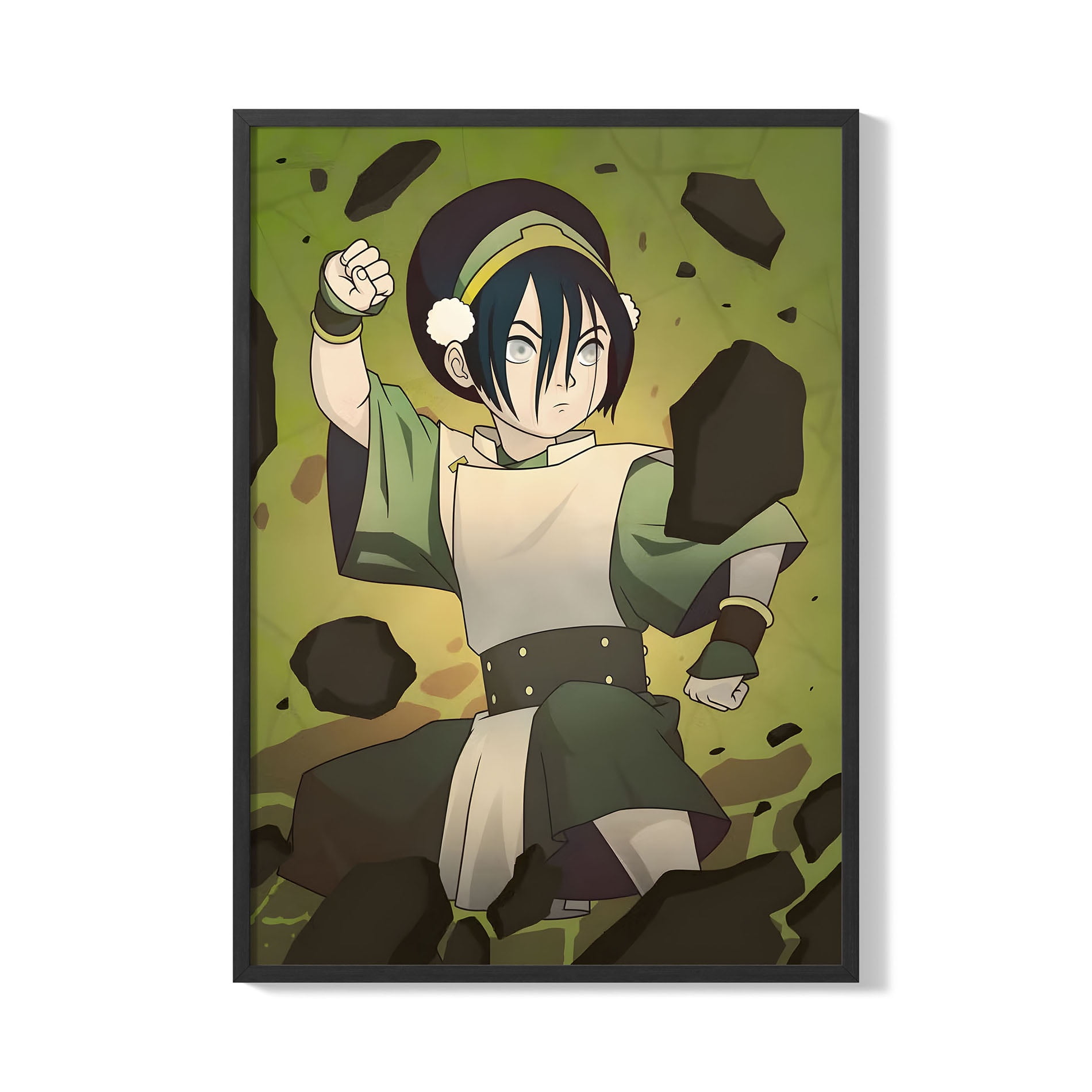 Cuadro Poster Enmarcado Avatar Toph Beifong Decorativo | Lider