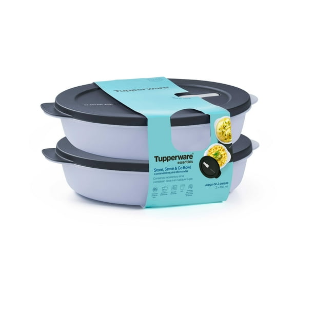 Contenedor Tupperware Microondas Set 2x850ml | Lider