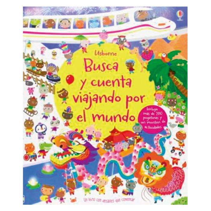 Libro Busca y Cuenta Viajando Por El Mundo | Lider