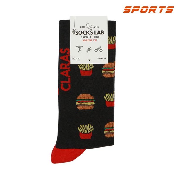 Calcetin Deportivo Hamburguesa Talla 37-44 | Lider