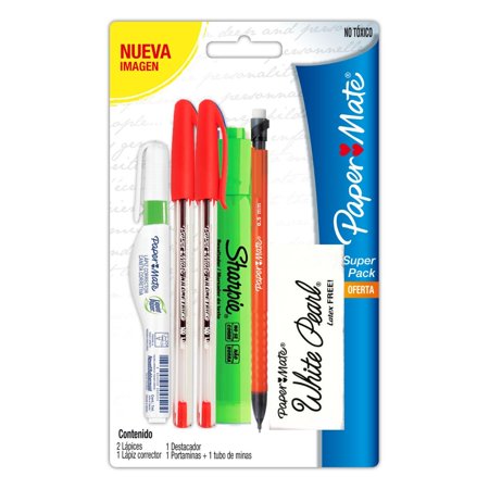 Pack Universitarios 1Un Liquid Paper Multicolor