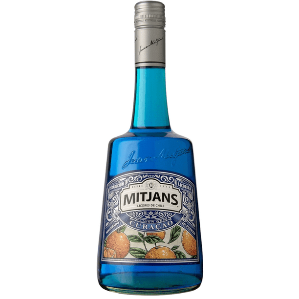 Licor Mitjans Licor Blue Curacao 20° 750Cc | Lider